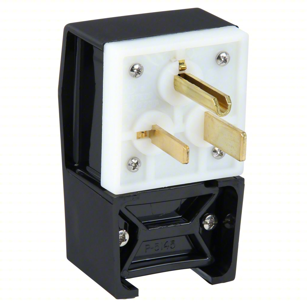 1PH 6-50 NEMA PLUG Two Prong and Ground — Cornell Studio Supply